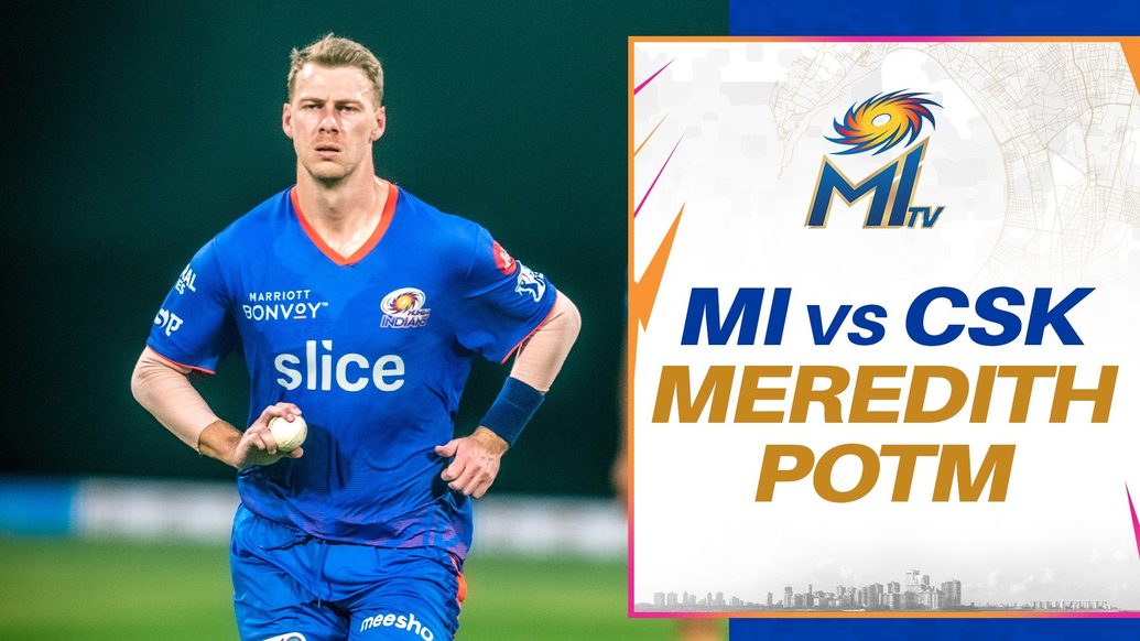 Riley Meredith - Player of the Match | Mumbai Indians - Mumbai Indians