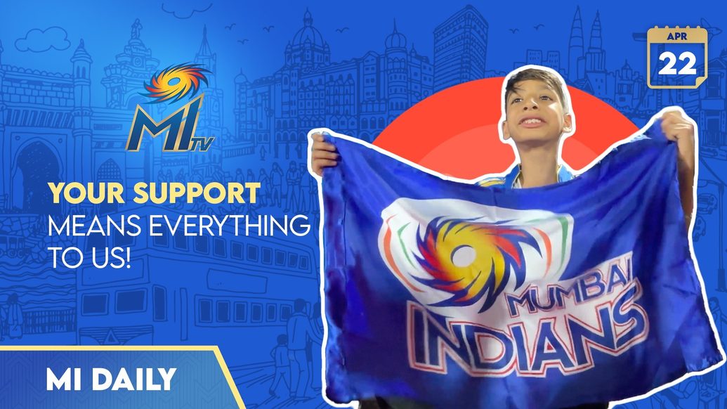 MI Daily 2024: April 22 - A Royal game of cricket ft. Paltan - Mumbai ...