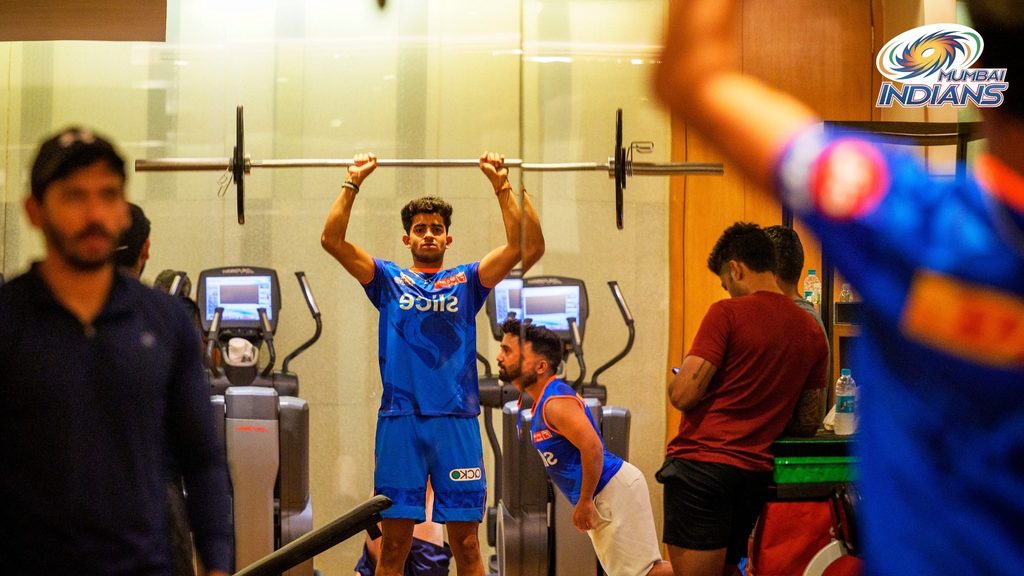 IPL 2023: MI Boys hit the gym - Mumbai Indians