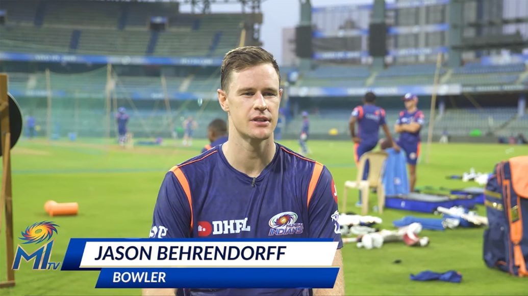 Jason Behrendorff on Mumbai Indians' Pacers - Mumbai Indians