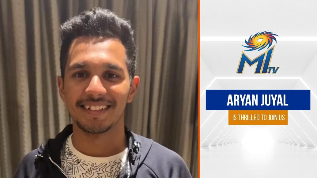 Aryan Juyal is thrilled to join MI | Mumbai Indians - Mumbai Indians