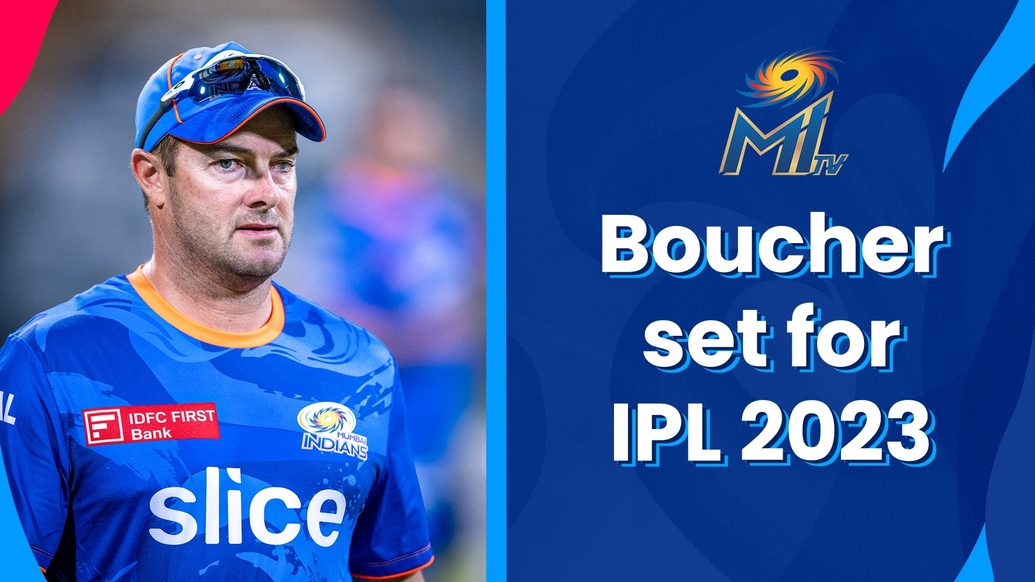 Head Coach Mark Boucher geared up for IPL 2023 | Mumbai Indians ...