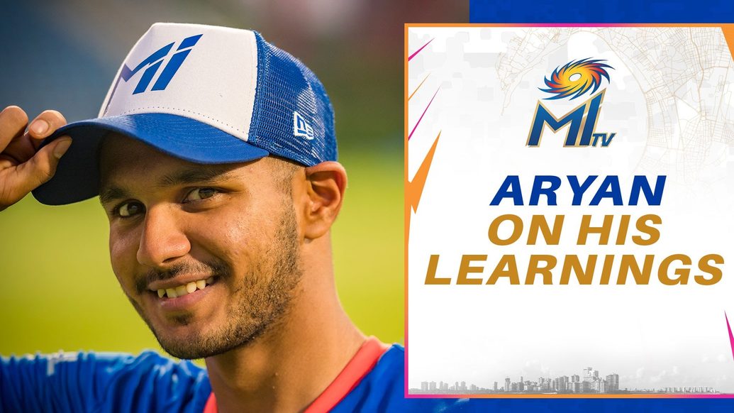 Aryan Juyal opens up on his season | Mumbai Indians - Mumbai Indians