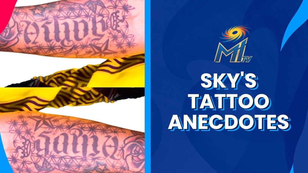 SKY & his Tattoos | Mumbai Indians - Mumbai Indians