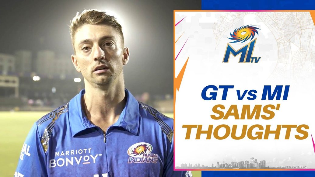 Daniel Sams - Post match Interview | Mumbai Indians - Mumbai Indians