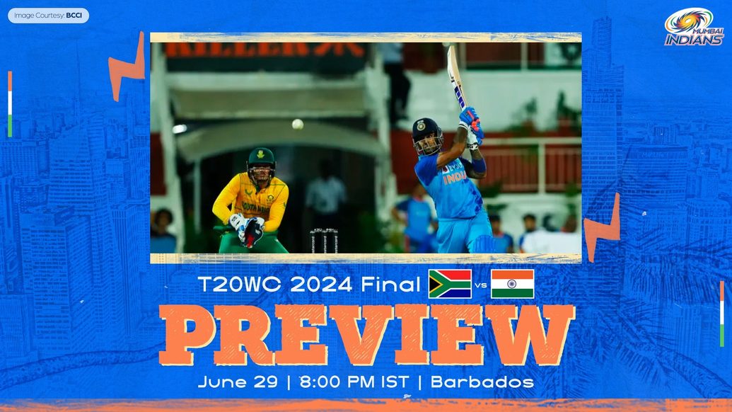 T20WC 2024 FINAL | SAvIND preview - Mumbai Indians