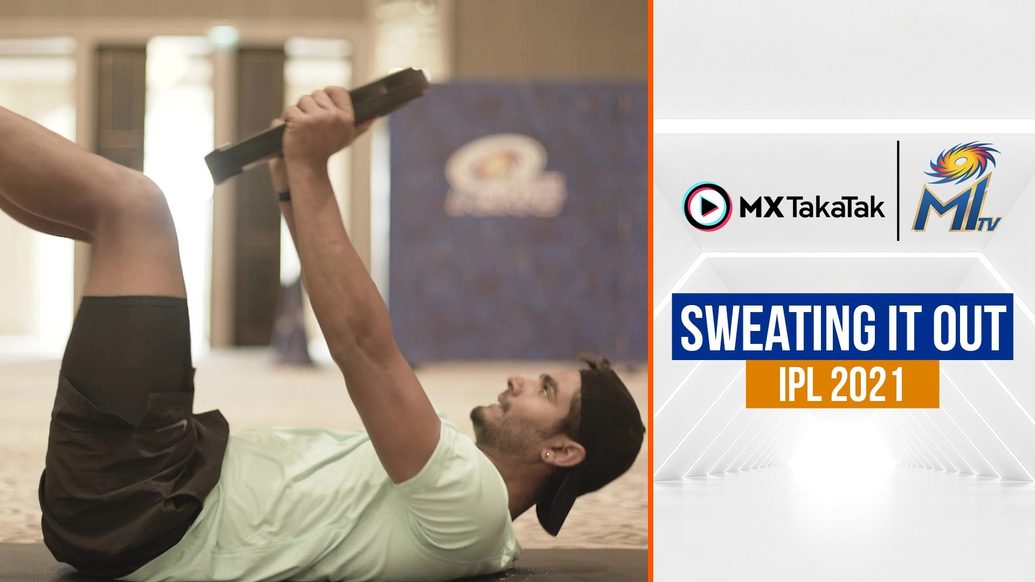 MI cricketers do some intense workout at the gym | जिम में कसरत | IPL ...