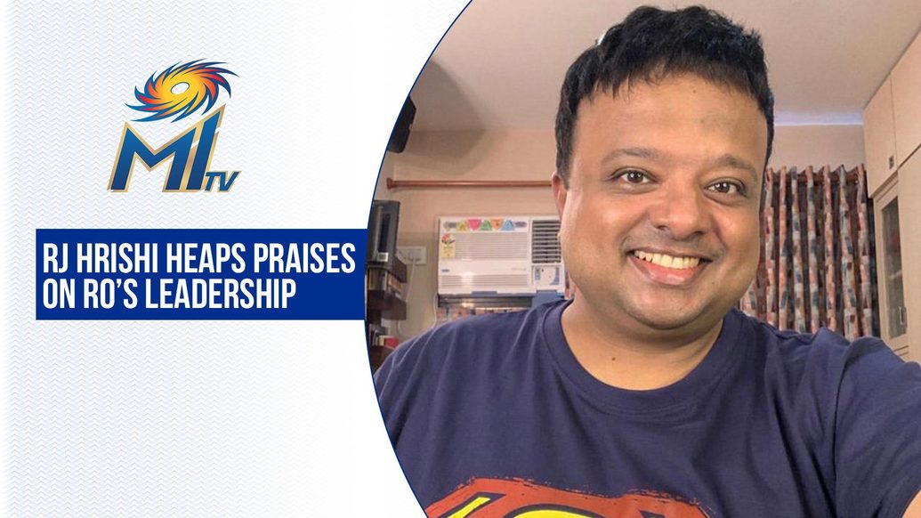 RJ Hrishi is impressed with Ro's leadership | RJ हृषी रोहित के कप्तानी ...