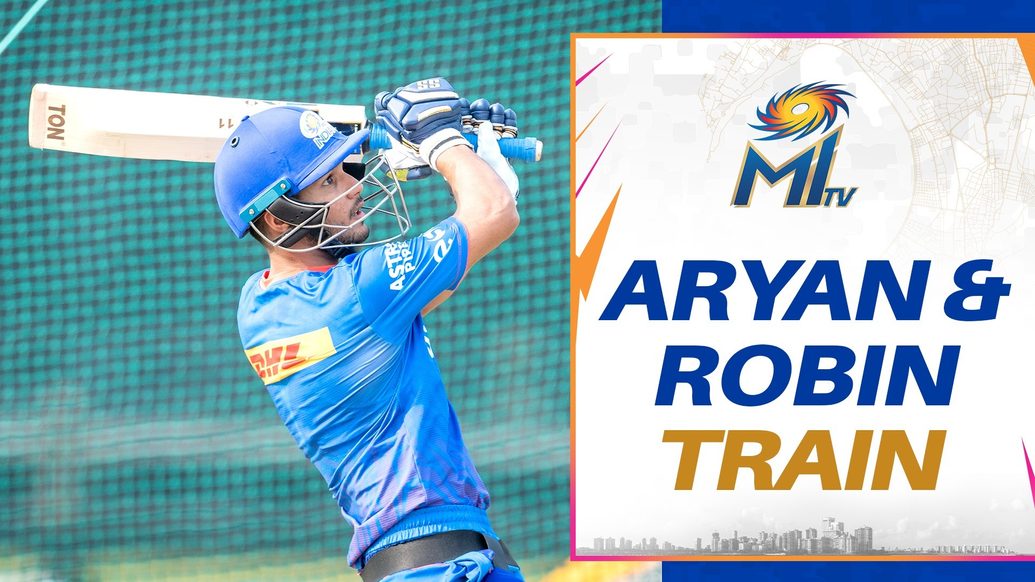 Aryan Juyal training under Robin Singh | Mumbai Indians - Mumbai Indians
