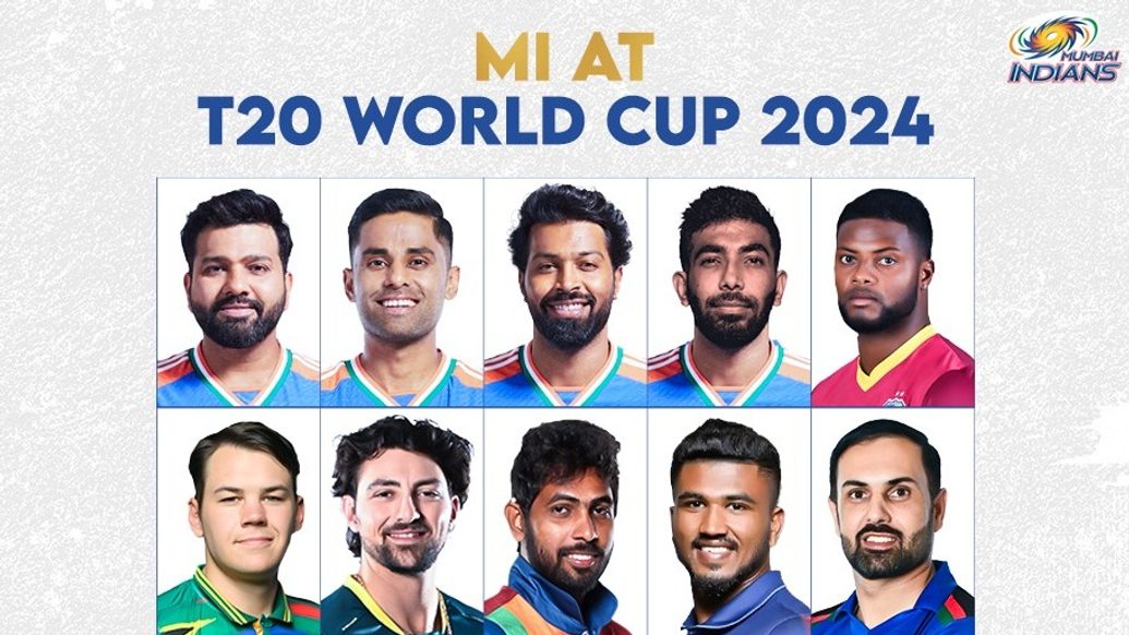 Know your MI players on the flight to the T20 World Cup 2024 - Mumbai ...