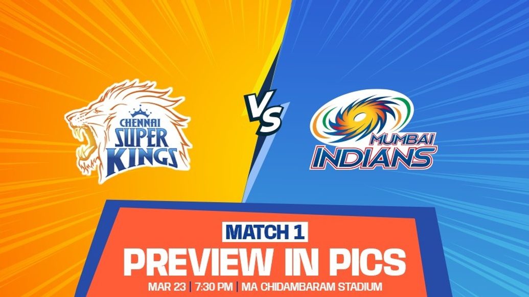 IPL Match 1 | CSKvMI Graphical Preview: Yellow vs Blue is RED HOT ...