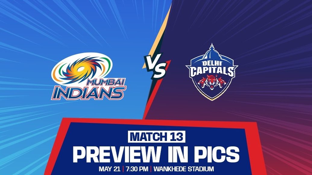 IPL Match 13 | MIvDC Graphical Preview: One 𝙒 away from 𝙌… Let’s GET ...