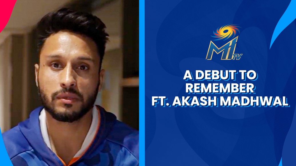 Akash Madhwal on his debut | Mumbai Indians - Mumbai Indians