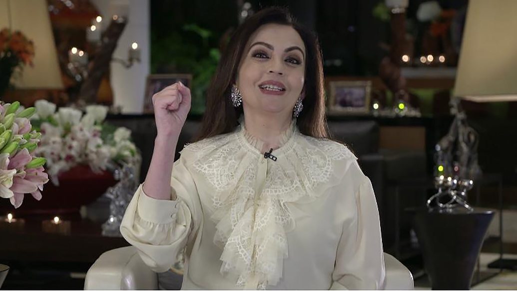 Mrs. Nita Ambani wishes Team India | Mumbai Indians - Mumbai Indians