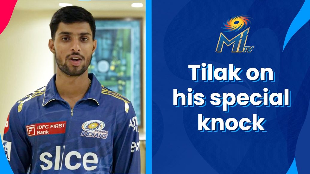 Tilak Varma post his special knock in Bengaluru | Mumbai Indians ...