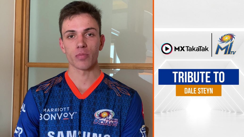 Marco Jansen pays tribute to Dale Steyn | मार्को के विचार - Mumbai Indians