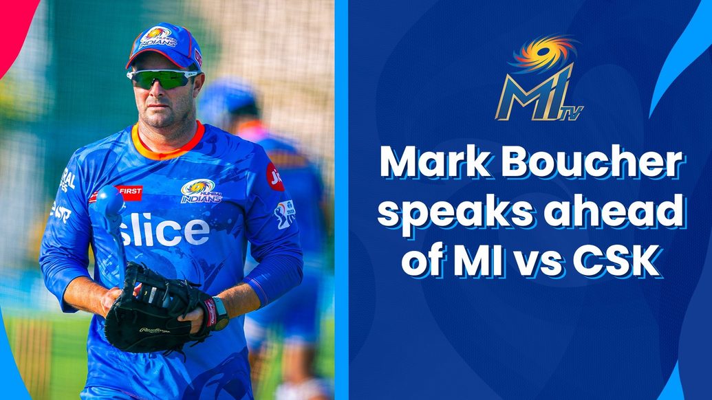 Mark Boucher speaks ahead of our first home game | Mumbai Indians ...