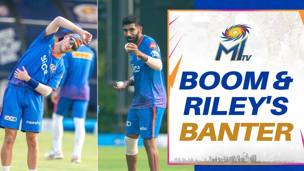 Boom and Riley's banter | Mumbai Indians - Mumbai Indians