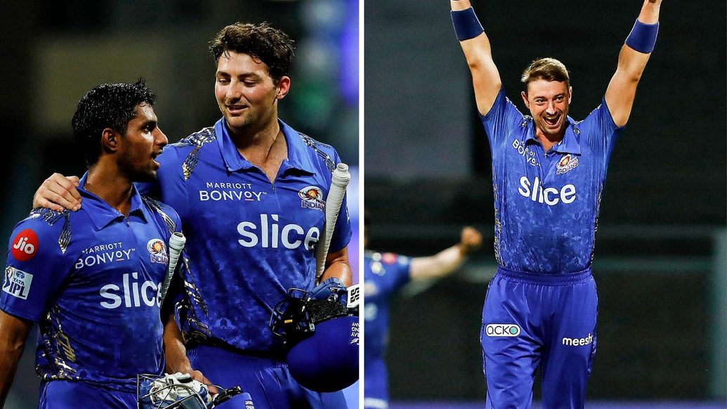 Tilak, David and Sams share their thoughts on a memorable night - Mumbai Indians