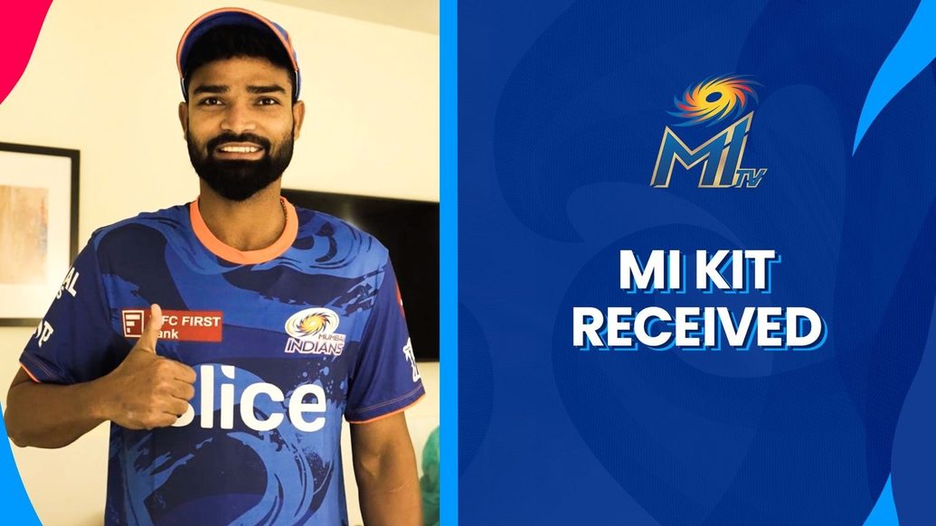 Our boys receive their kits for IPL 2023 | Mumbai Indians - Mumbai Indians