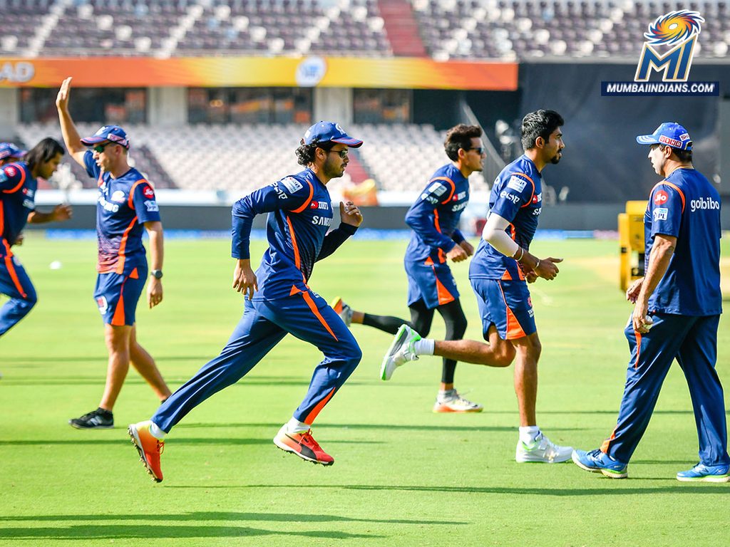 Training session in Hyderabad - Mumbai Indians