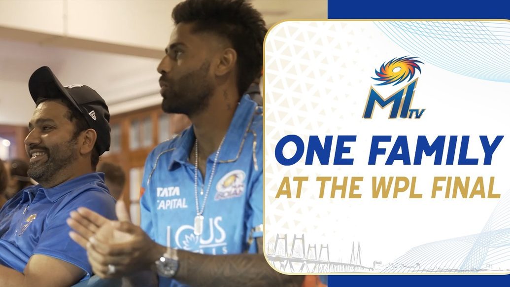 One Family in full attendance for the WPL final - Mumbai Indians