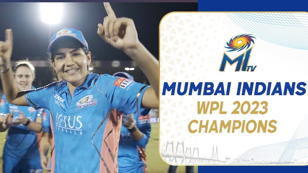 Celebrating the WPL win, the One Family way | Mumbai Indians - Mumbai ...
