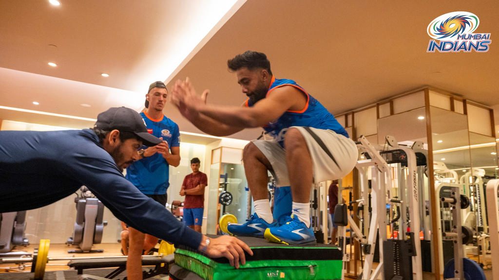 IPL 2023: MI Boys hit the gym - Mumbai Indians