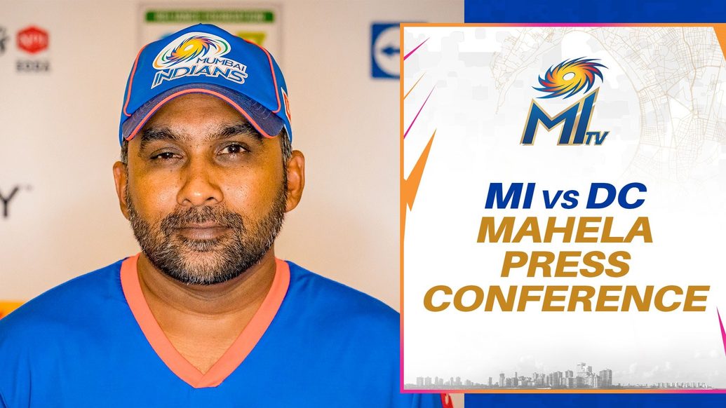 Mahela Jayawardene's Pre-match Press Conference - Mumbai Indians Mahela Jayawardene's Pre-match Press Conference - Mumbai Indians