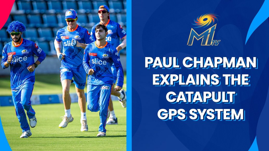 Paul Chapman on the Catapult GPS system | Mumbai Indians - Mumbai Indians