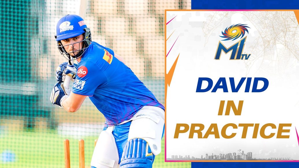 Tim David's explosive batting | Mumbai Indians - Mumbai Indians