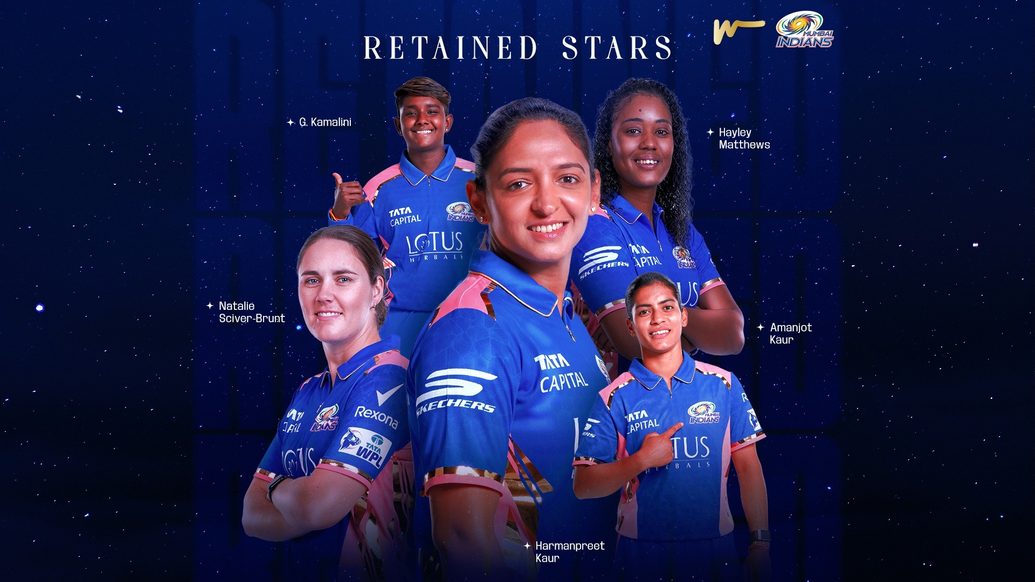 Mumbai Indians announce 5 Star retentions ahead of WPL 2026 season ...