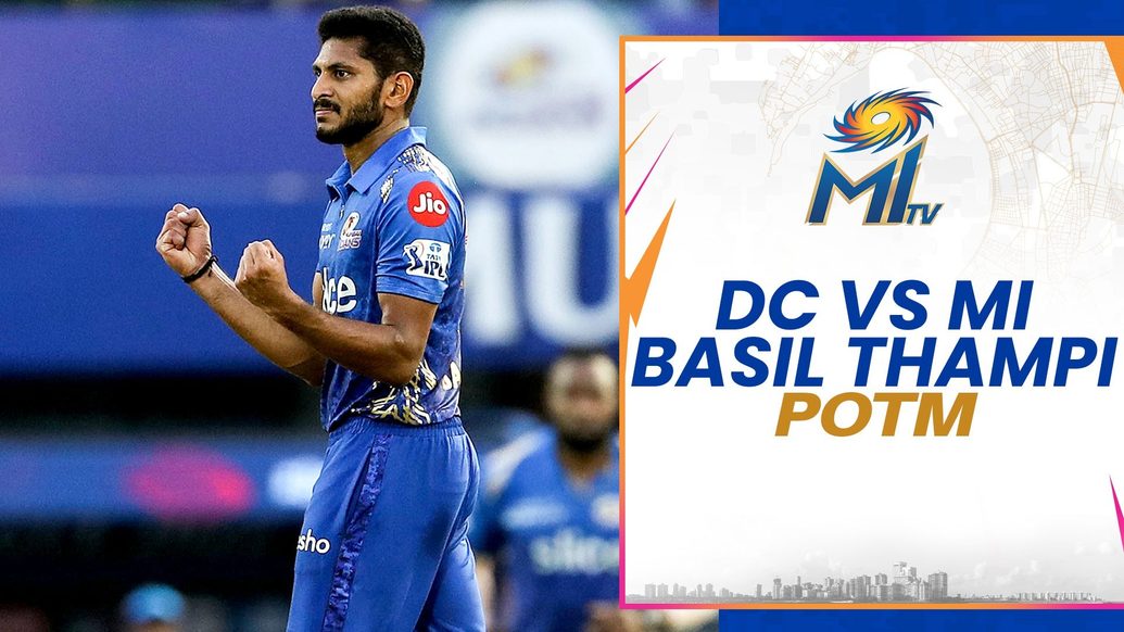 Basil Thampi - Player of the Match | Mumbai Indians - Mumbai Indians